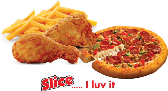 Chicken Slice | Creamy Slice | Slice Grill & Burger | Pizza Slice